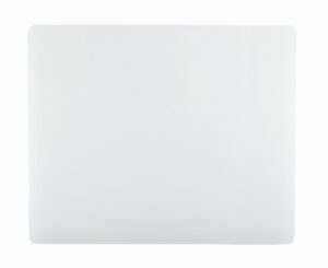 dexas nsf polysafe cutting board with handle, 14 by 17 inches, white