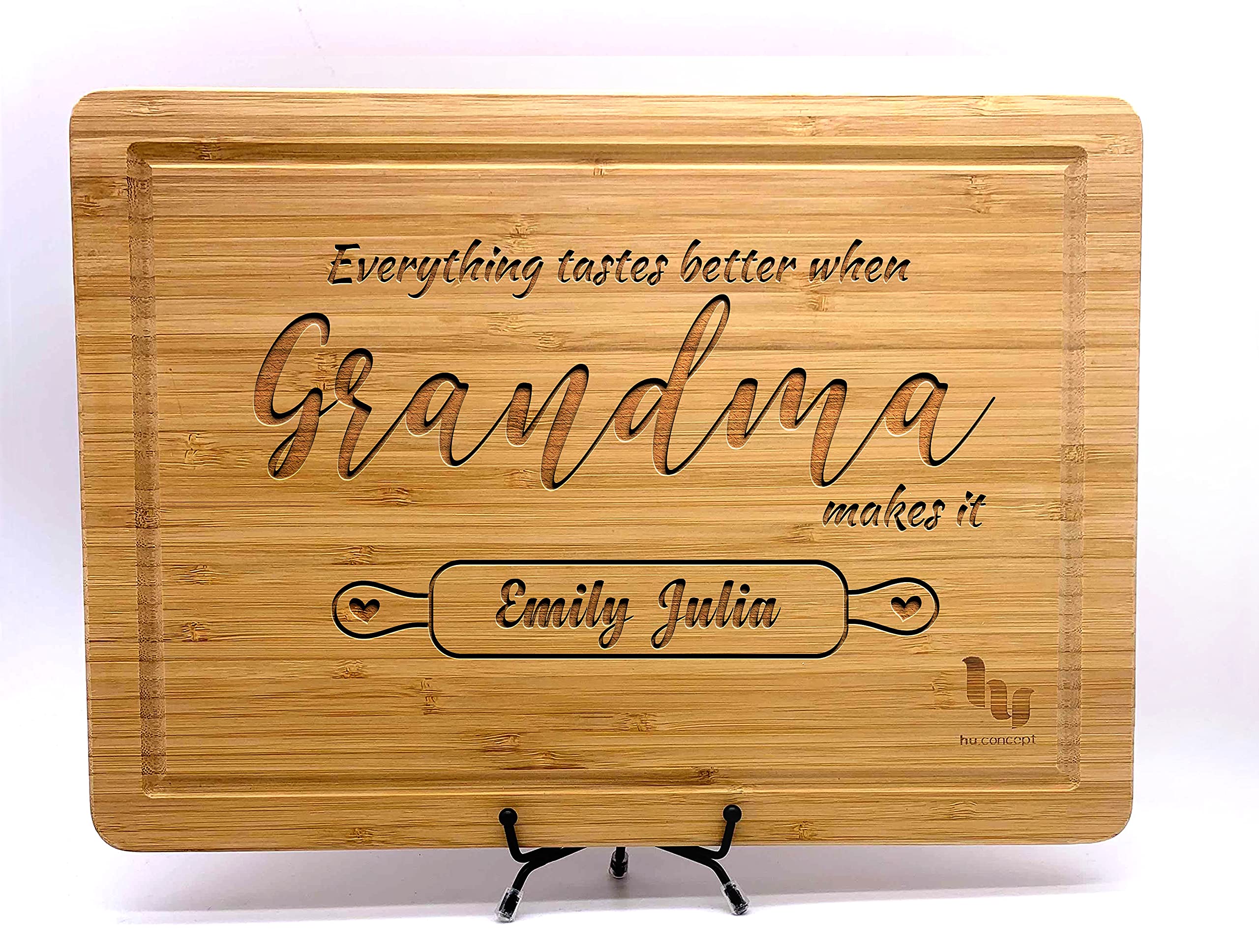 Personalized Gifts for Mom Kitchen, Cutting Board, Custom Engraved Serving Platter, Customized Mom and Grandma Gift, Decor for Mother's Kitchen, Engraved Kitchen Sign, Different Design Options