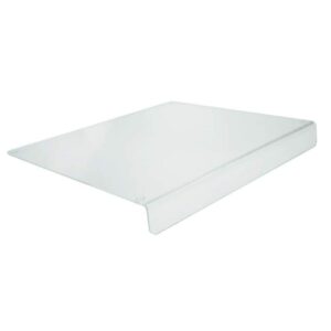 Clear Cutting Board for Kitchen with Lip with Non Slip 24" Wide x 16" Long (Small) AZM Displays