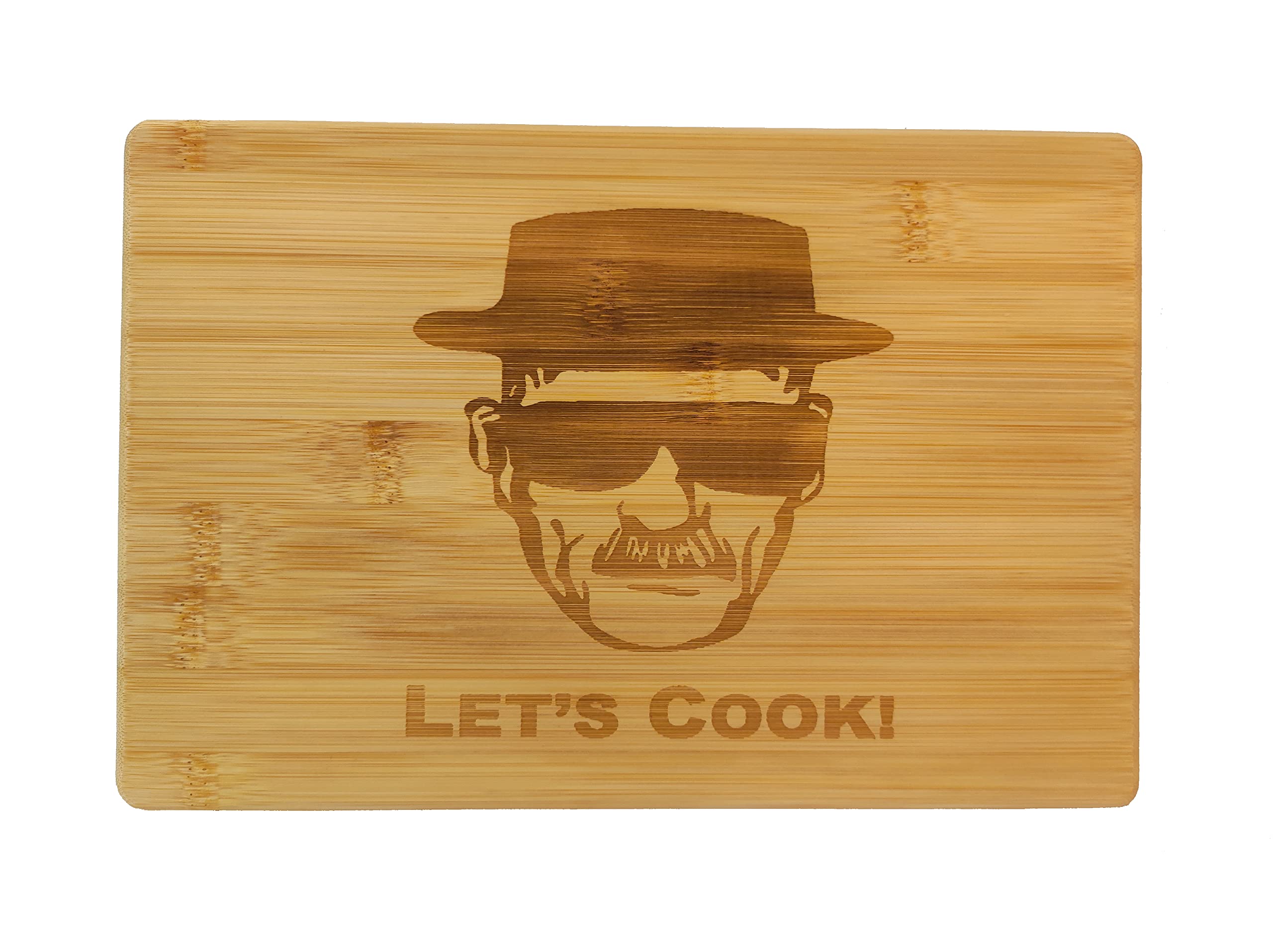 Engraved Bamboo Wood Cutting Board Funny Gift for Fathers Day Birthday Christmas One Size