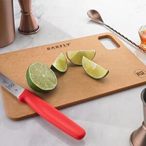 Barfly Bar Prep Cutting Board, 9-Inch x 6-Inch