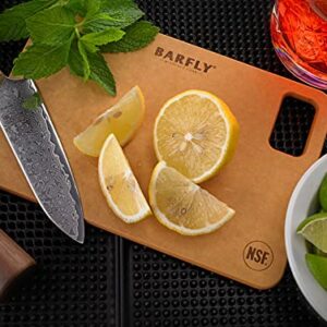 Barfly Bar Prep Cutting Board, 9-Inch x 6-Inch