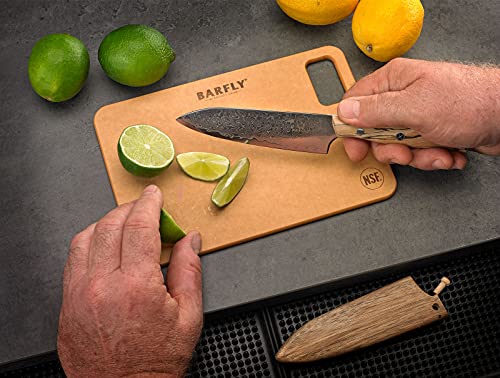 Barfly Bar Prep Cutting Board, 9-Inch x 6-Inch