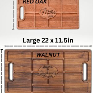 USA Made Personalized Charcuterie Board Engraved - Custom Charcuterie Board Personalized Cheese Board - Charcuterie Boards Personalized Large - Custom Charcuterie Boards Wood Engraved Charcuterie Set