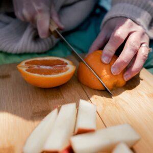 ust pack along cutting board with knife made of bamboo for portable food preparation with moisture resistant and eco friendly design for camping and everyday use