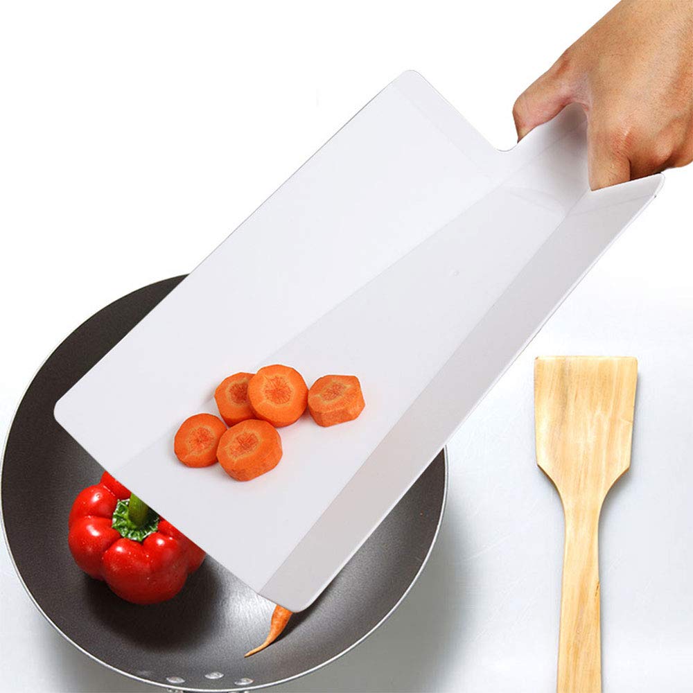 Portable Foldable Chopping Board Folding Plastic Kitchen Food Cutting Boards Veggies Fruit for Chopping - Dicing - Slicing Dark Gray Medium