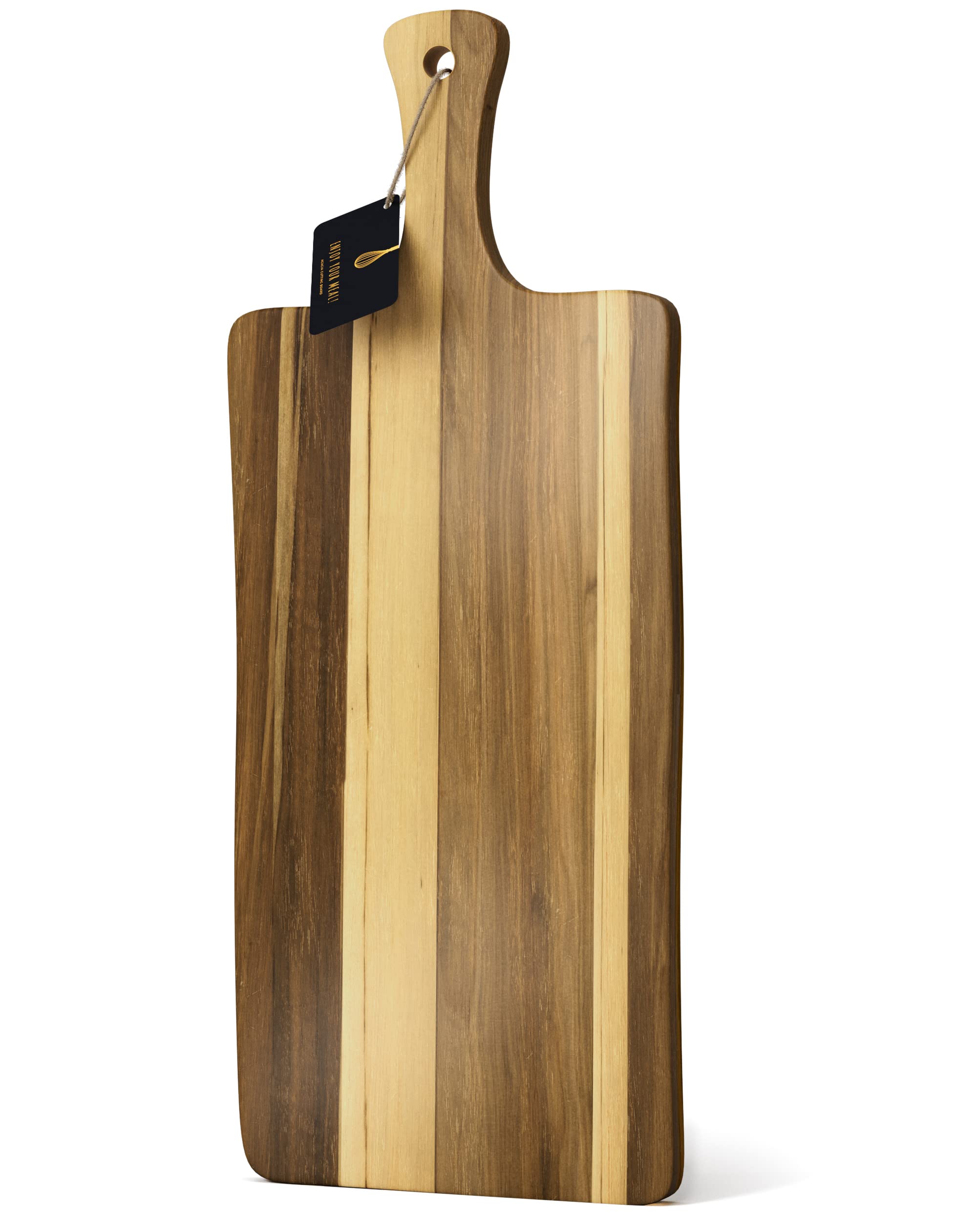 Decorque Extra Large Charcuterie Boards - 24x10 in, Experience the Best in Kitchen Cutting with Cutting Boards for Kitchen - Cheese Boards Charcuterie Boards - Ideal Board for Charcuterie! Natural