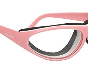 RSVP Tearless Pink Kitchen Onion Goggles, supports Breast Cancer Awareness