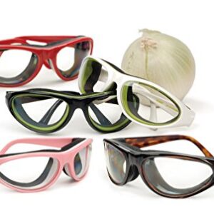 RSVP Tearless Pink Kitchen Onion Goggles, supports Breast Cancer Awareness