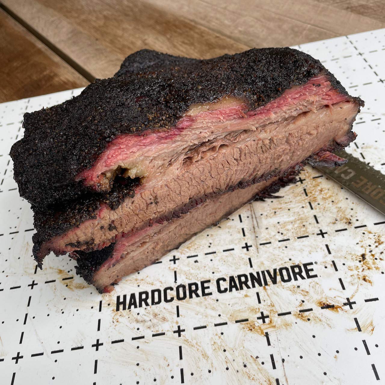 Hardcore Carnivore Disposable Cutting Boards - Pack of 30-24"x18" Large Size - Perfect for BBQ, Camping, Fishing, Hunting