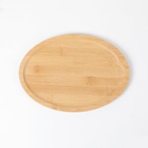 HAWOK 2-1 Bamboo Tray/Plate/Cutting Board set……