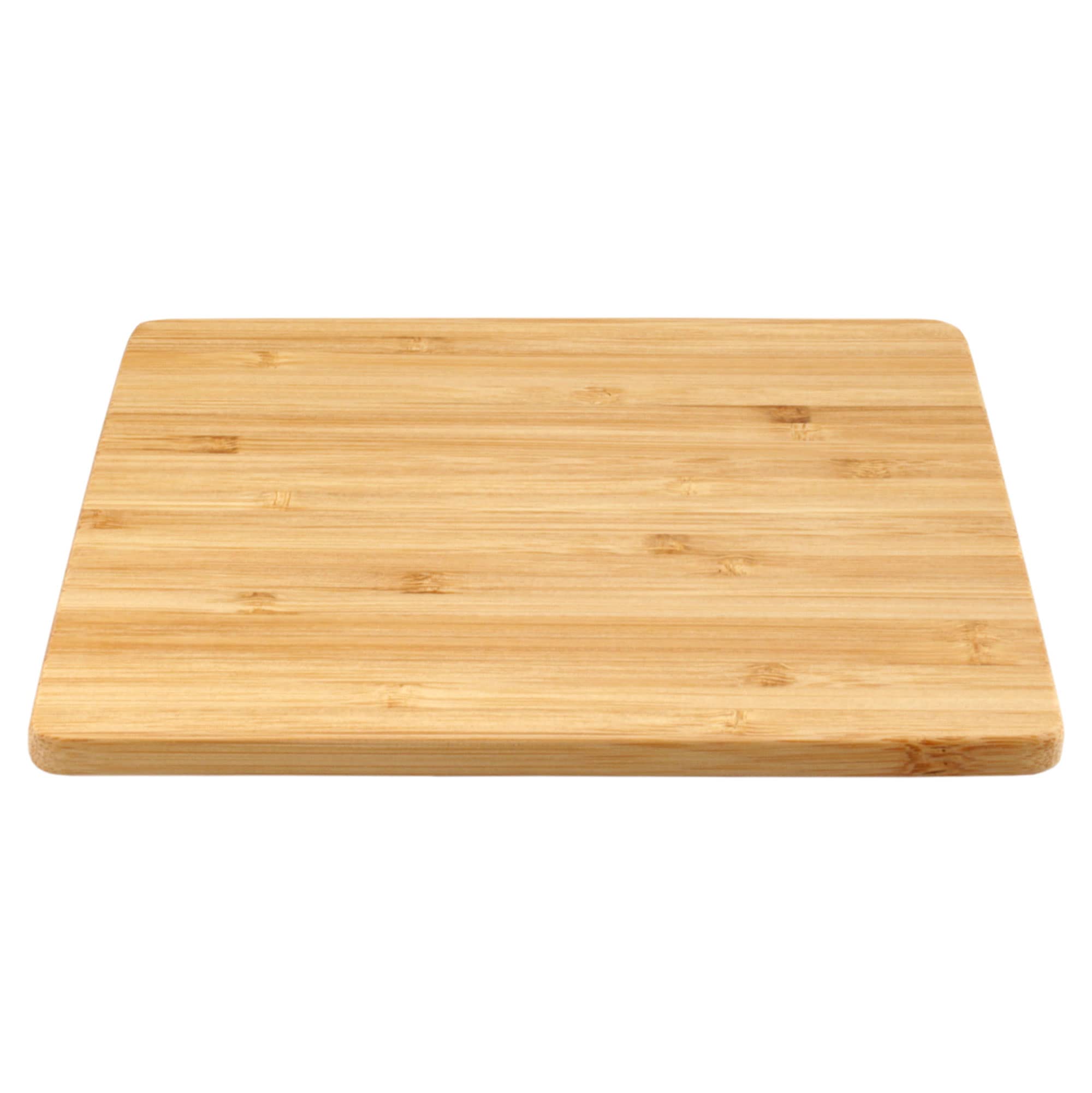 BambooMN Small Premium Bamboo Serving and Cutting Board, Charcuterie, Home and Everyday use - 7.9" x 5.5" x 0.4" - 3 pcs