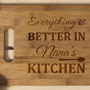 Krezy Case Grandma Cutting Board, Cutting board for Nana, kitchen gift (Nana)