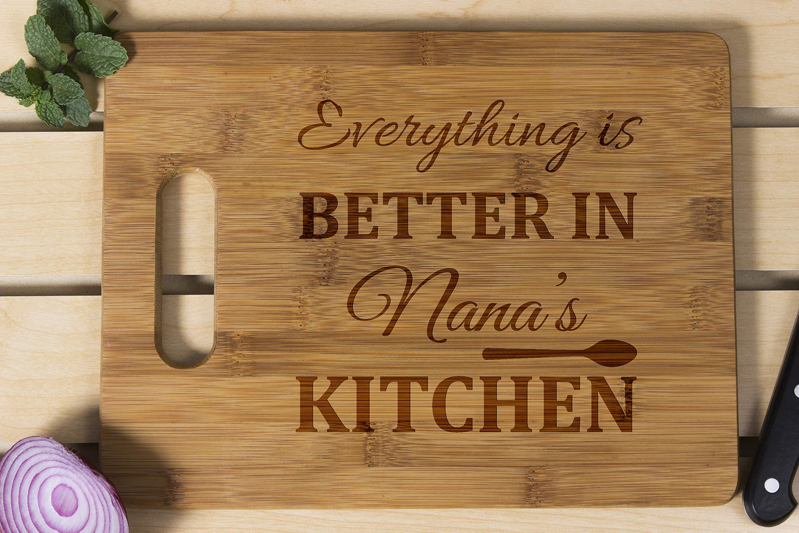 Krezy Case Grandma Cutting Board, Cutting board for Nana, kitchen gift (Nana)