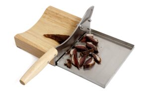 ultra tec biltong-pro radiused cutter with magnetic stainless steel tray