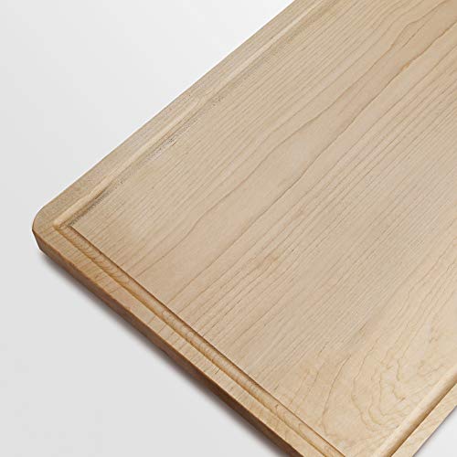 Casual Home Delice Maple Rectangle Juice Drip Groove Cutting Board, Rectangular 15.5x11