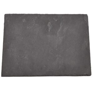 creative gifts international 00 slate serving board black