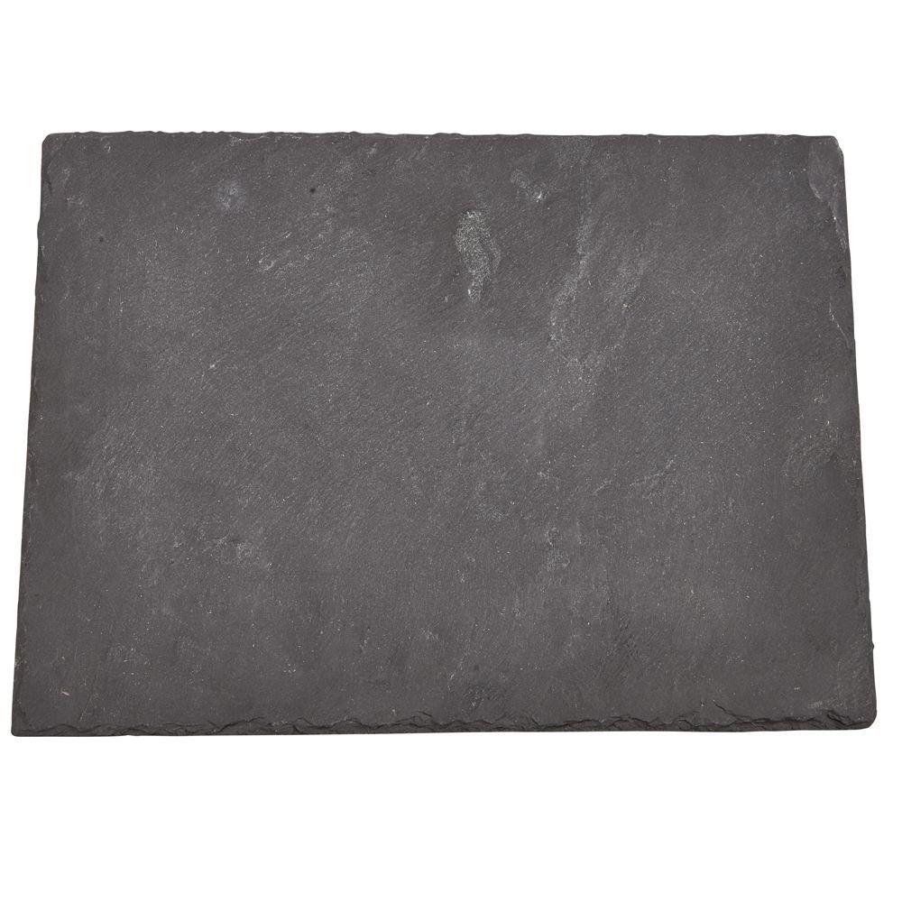 Creative Gifts International 00 Slate Serving Board Black