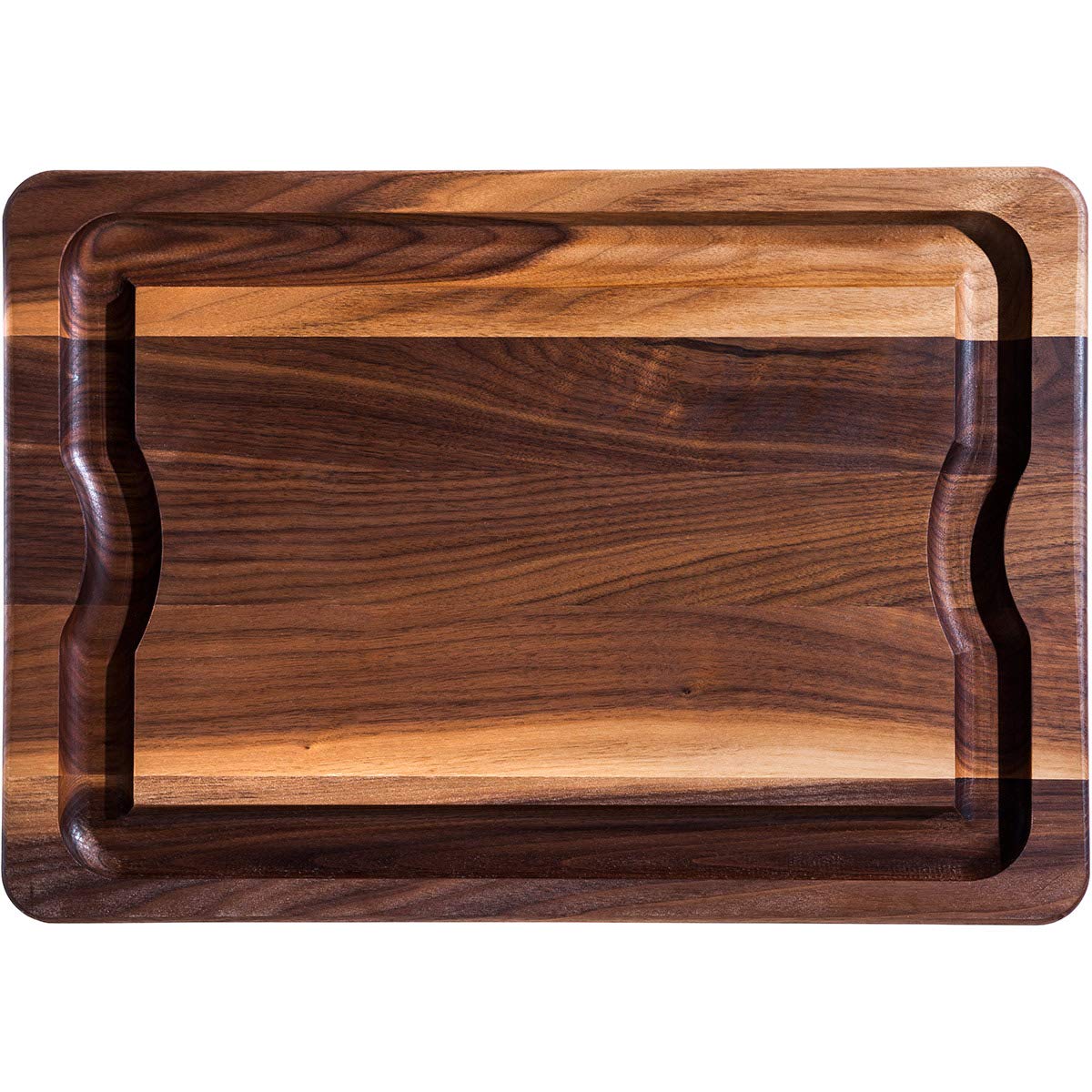 J.K. Adams Walnut BBQ Cutting Board, Brown (BBQ-2014-WAL)