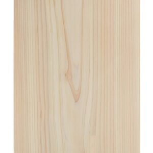 Hinoki Cypress Thick Cutting Board for Gift, Customized Laser Engraving and Wood Burning | Artisan Handmade One Solid Piece | Made in Korea (17.3"X9.5", Large)