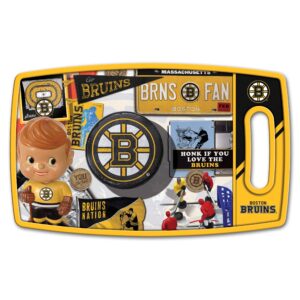 youthefan nhl boston bruins retro series cutting board