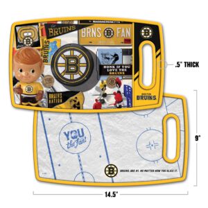 YouTheFan NHL Boston Bruins Retro Series Cutting Board