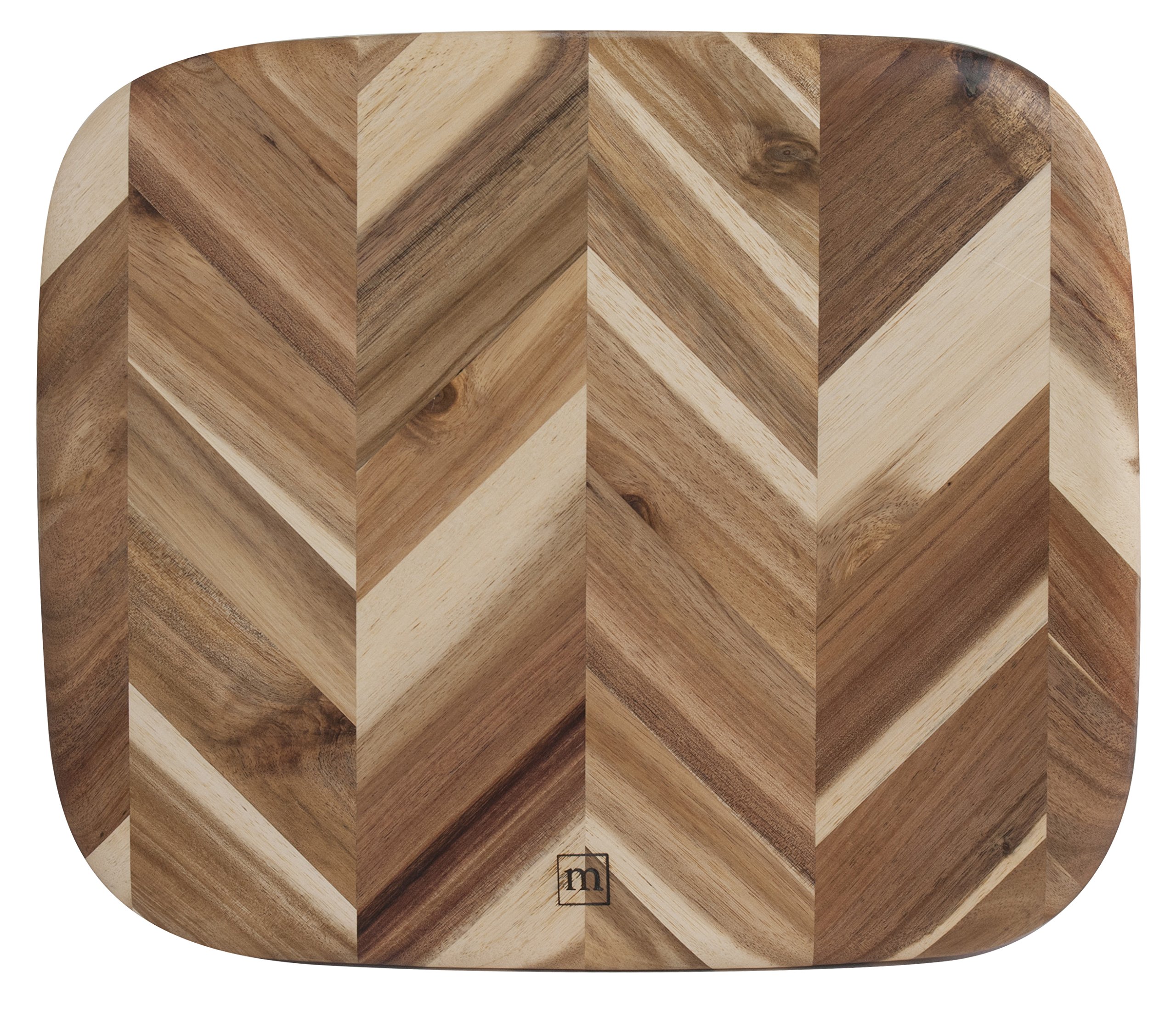 Madeira Acacia Herringbone Cutting Board, 12.5" x 14.5"