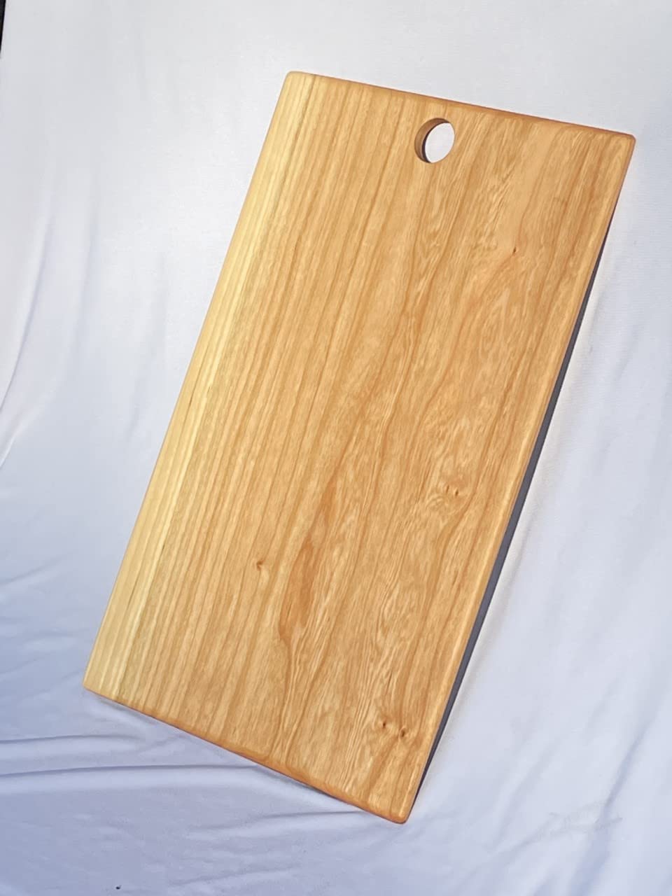 Wild Black Cherry Cutting Board/Charcuterie Platter. Handmade in Michigan USA from local trees. No Glue. No Seams. 9.4” x 14.4” x 0.25” (Black Cherry, 14.4" x 9.4" x 1/4")