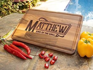 personalized cutting board | custom bbq board | custom cutting board | personalized charcuterie board | couple cutting board | wedding cutting board (without handle)