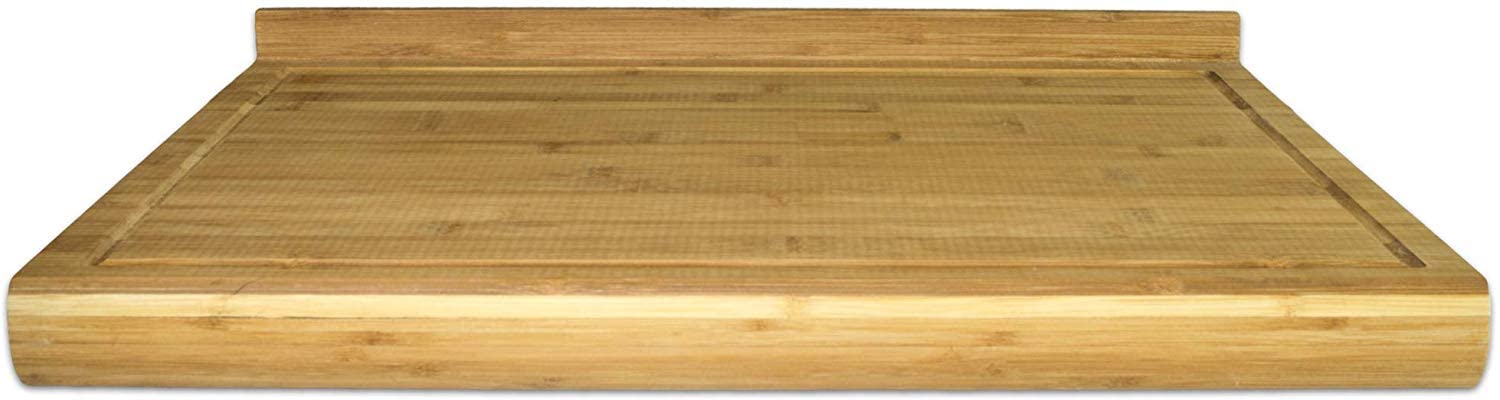 One’s Own Natural Pastry Board, Front/Rear Lip, Perfect For Preparing Homemade Bread Dough, Pizza Dough, Noodles, Pastries, Cutting Vegetables, Fruits, Meats, Other Food Preparation, 23.5”x16”