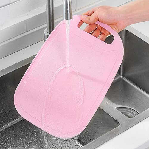 Wheat Straw Cutting Board Chopping Board Cutting Vegetables Household Fruit Plastic Small Dormitory Chopping Board Sticky Board Portable Disposable Cookie Sheets