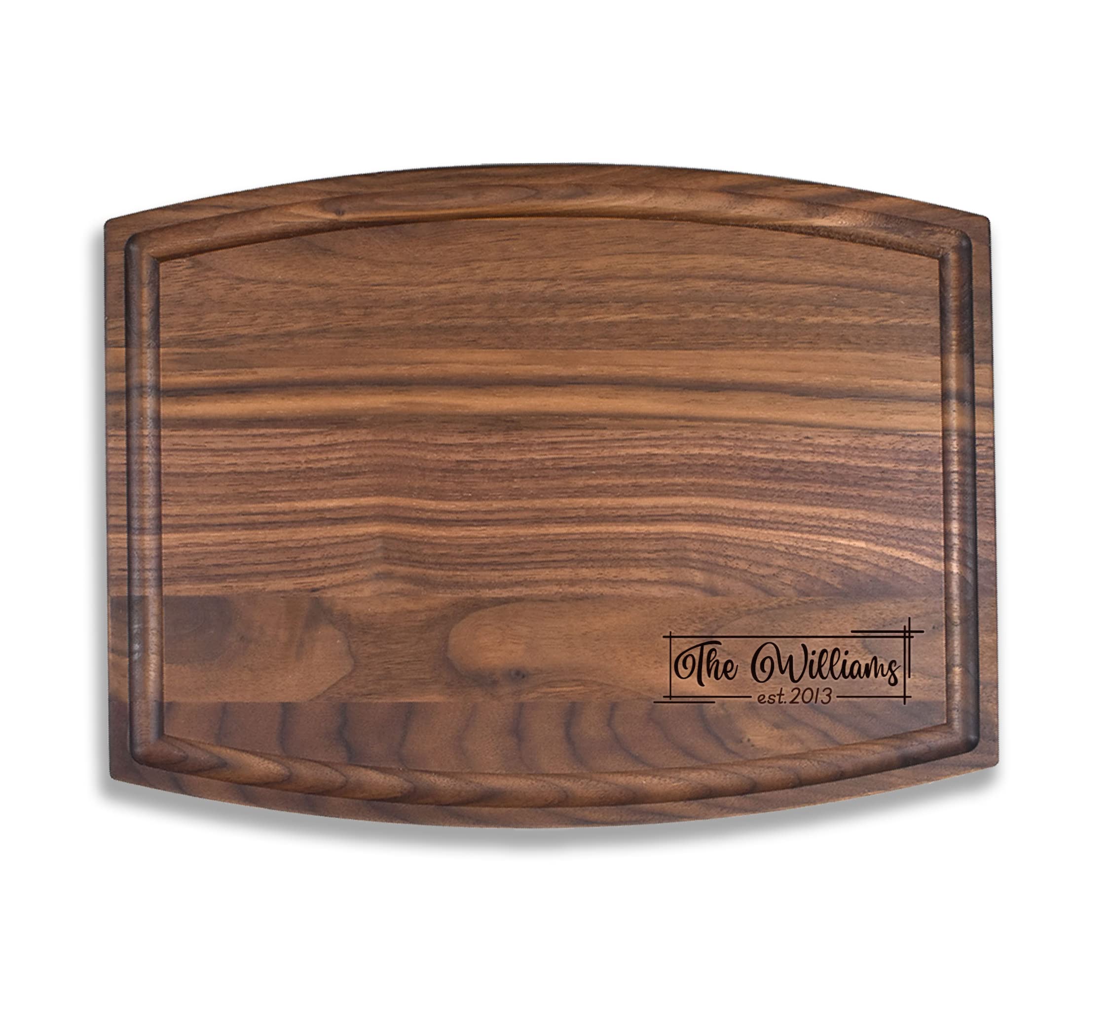 Custom Cutting Board Wedding Gift for Couple Personalized Mr & Mrs Cutting Board Arched Cutting Board Wood Engraved