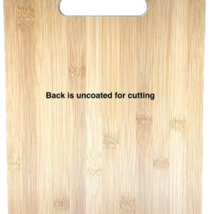 Gift for Brother-in-Law Birthday, Christmas Engraved Bamboo Cutting board 9” x 12”