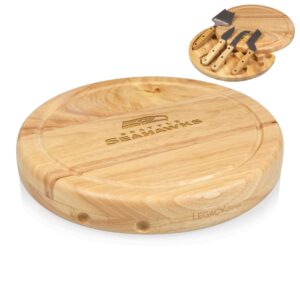 picnic time seattle seahawks circo cheese board & tool set