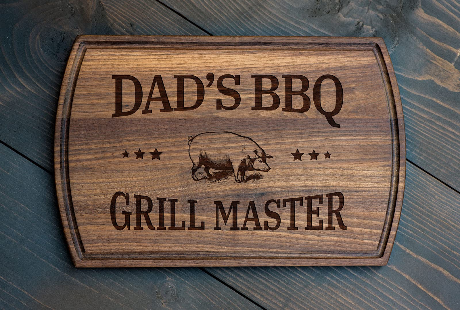 BBQ Cutting Board - Christmas Gift For Dad