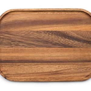 Ironwood Gourmet Small Steak Board, 7.5 x 10.5 x 0.5 inches, Brown