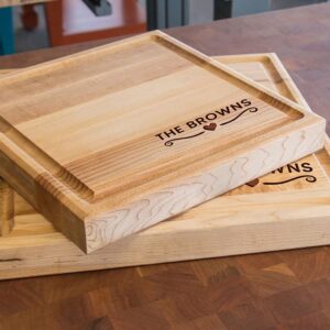 Personalized Cutting Boards for Couples Custom Mr Mrs Cutting Boards Paddle Cutting Board Wood Engraved