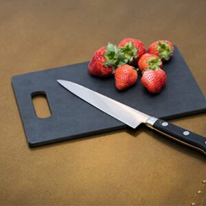 ARDEN LINE Cutting Board Small 9x6x1/4 inch Black with Handle Cutout | Made From Advanced Composite Paper | Highly Durable Built To Last Dishwasher Safe Made In USA