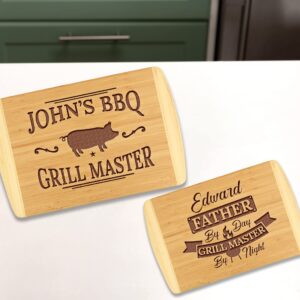 Personalized Cutting Boards For Men Custom Fathers Day Cutting Board Gift for Dad Cutting Board