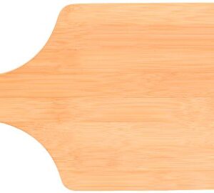 Mother's Day Gift for Grandma In This Kitchen Grammy is the Boss Paddle Shaped Bamboo Cutting Board