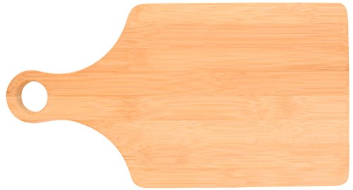 Mother's Day Gift for Grandma In This Kitchen Grammy is the Boss Paddle Shaped Bamboo Cutting Board