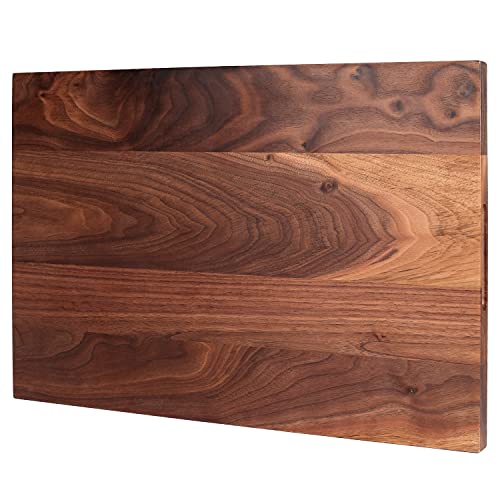 HomeEase Cutting Board for Kitchen, Heavy Duty Wood Cutting Board with Juice Groove, Butcher Block, Cheese Vegetable Charcuterie Board, Kitchen Chopping Board for Meat (Walnut)