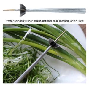 Stainless Steel Onion Cutter, Shred Silk The Knife Sharp Blade Multifunctional for Cutting Vegetable for Cutting Onions