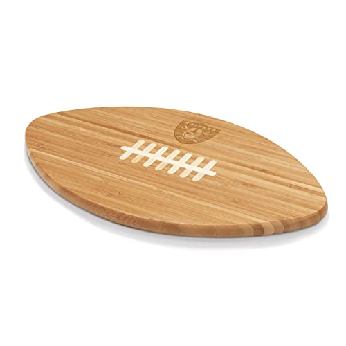 NFL Oakland Raiders Touchdown Pro! Engraved Board, One Size, Natural Wood