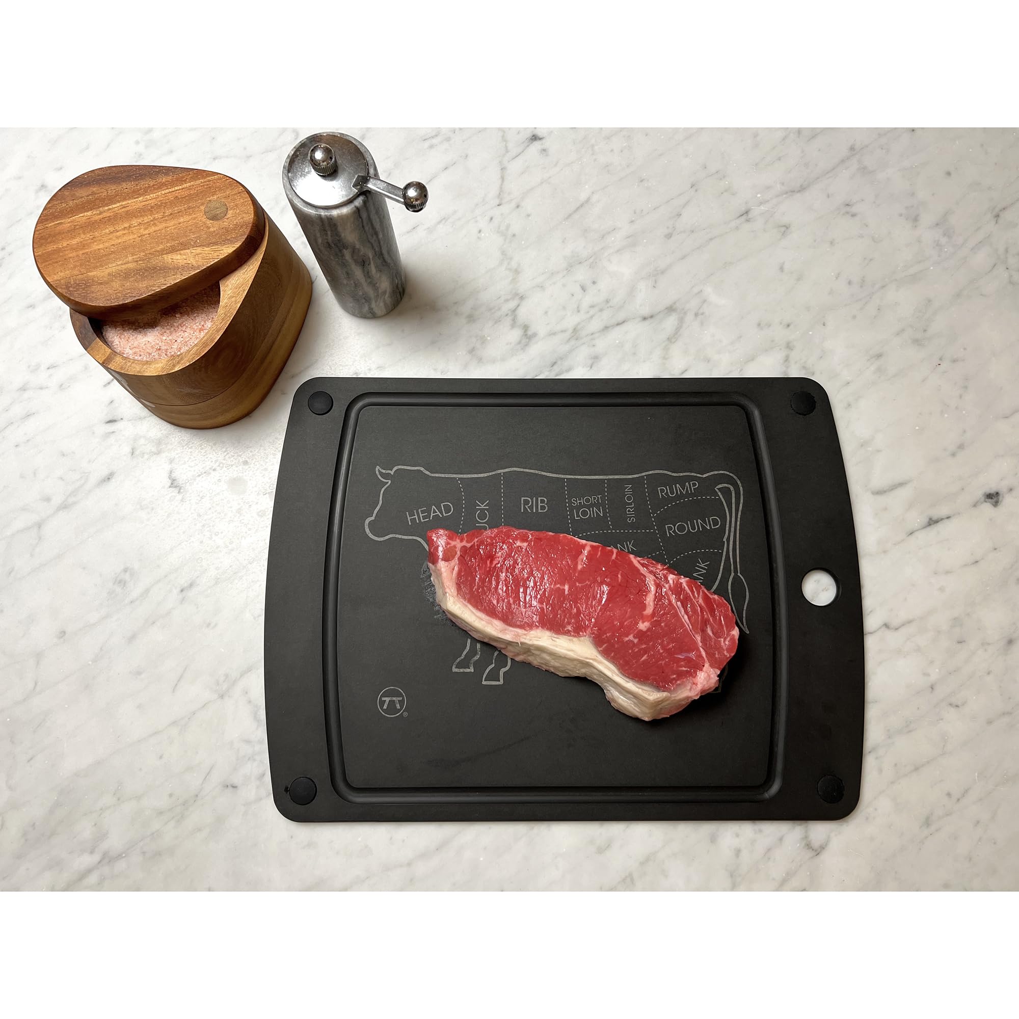 Outset Cow Grill Cutting Board, 10.8” x 14.5” x 0.2”