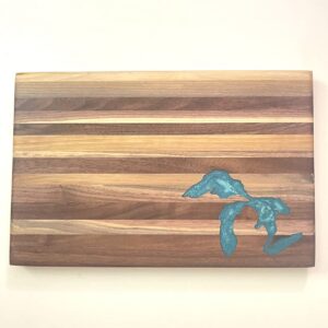 Great Lakes Resin Inlay Cutting Board