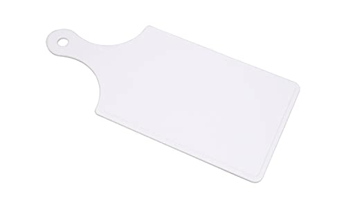 Cooking Concepts Double-Sided Paddle Cutting Boards, 12.5 in. (White, Paddle)