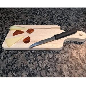 Tablas Para Picar CocinaTiny Wood Cutting Board Cutting Boards Small Mini Cutting Board Wood Chopping Bread Cheese Vegetables kitchen Wooden serving food tabla de picar cocina tablas Breadboard