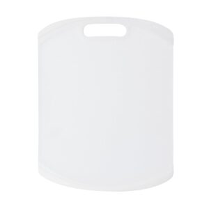 farberware nonslip cutting board, 11x14 inch, translucent white