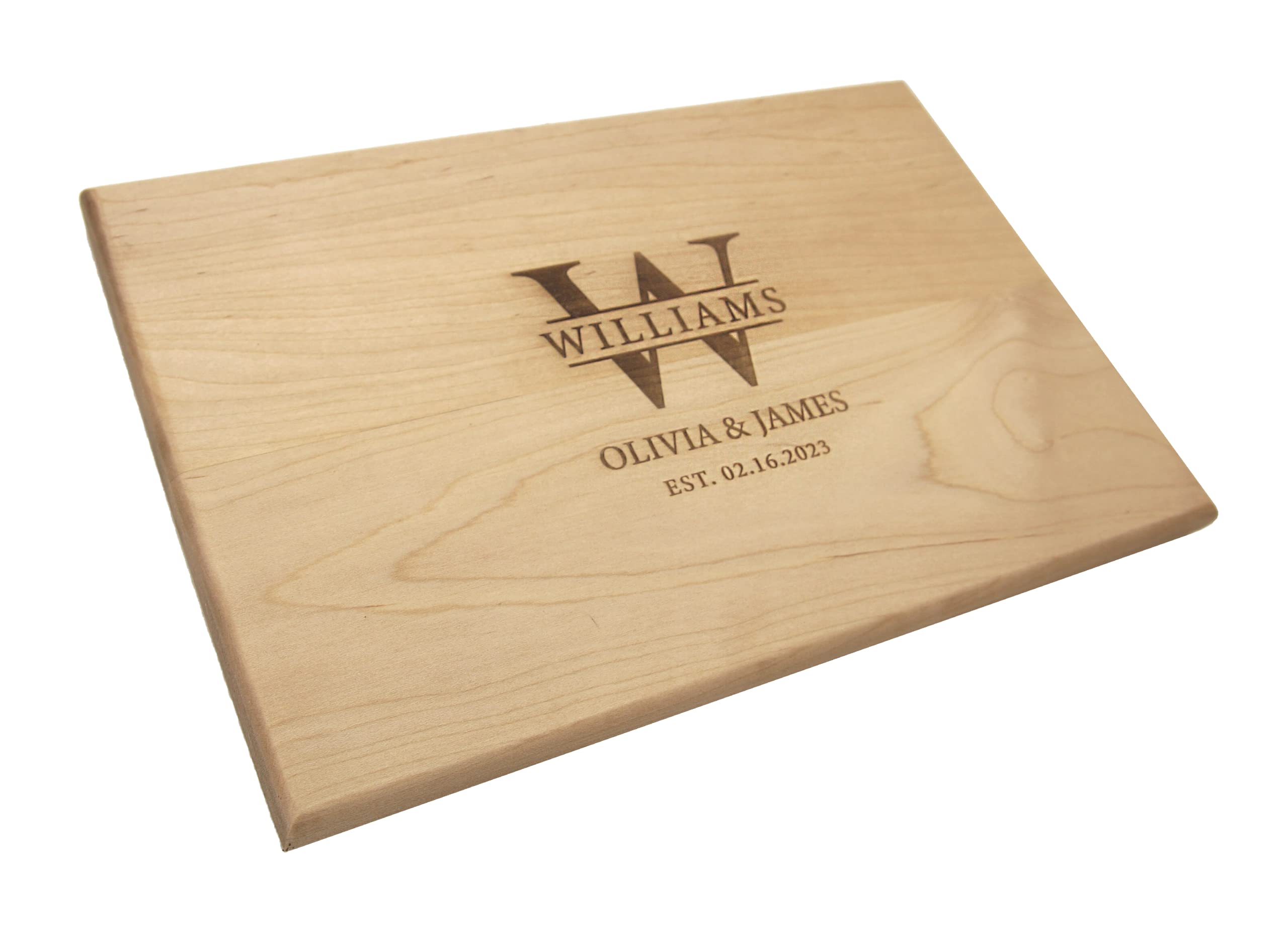 Custom Cutting Boards Wood Engraved - Personalized Cutting Board Wedding Gift - Buy One. Plant One. - Personalized Wedding Gifts for Newlyweds - USA handmade cutting boards